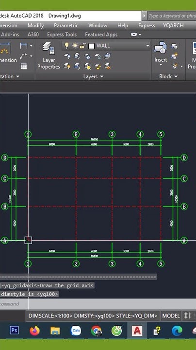 YQArch create grid axis 10x fast #yqarch - YouTube