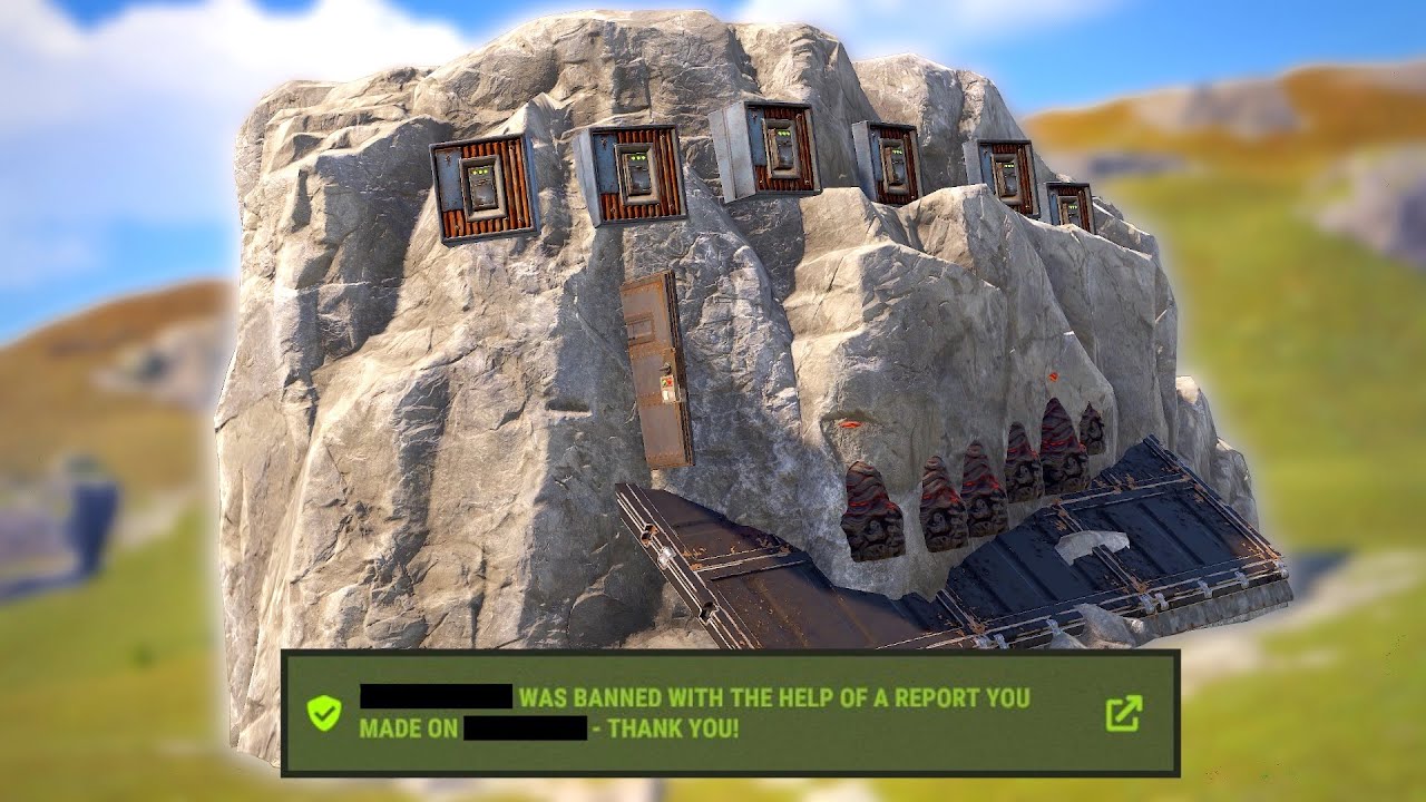 raiding a RUST CHEATER base INSIDE the MAP (EXTREMELY PROFITABLE) - YouTube