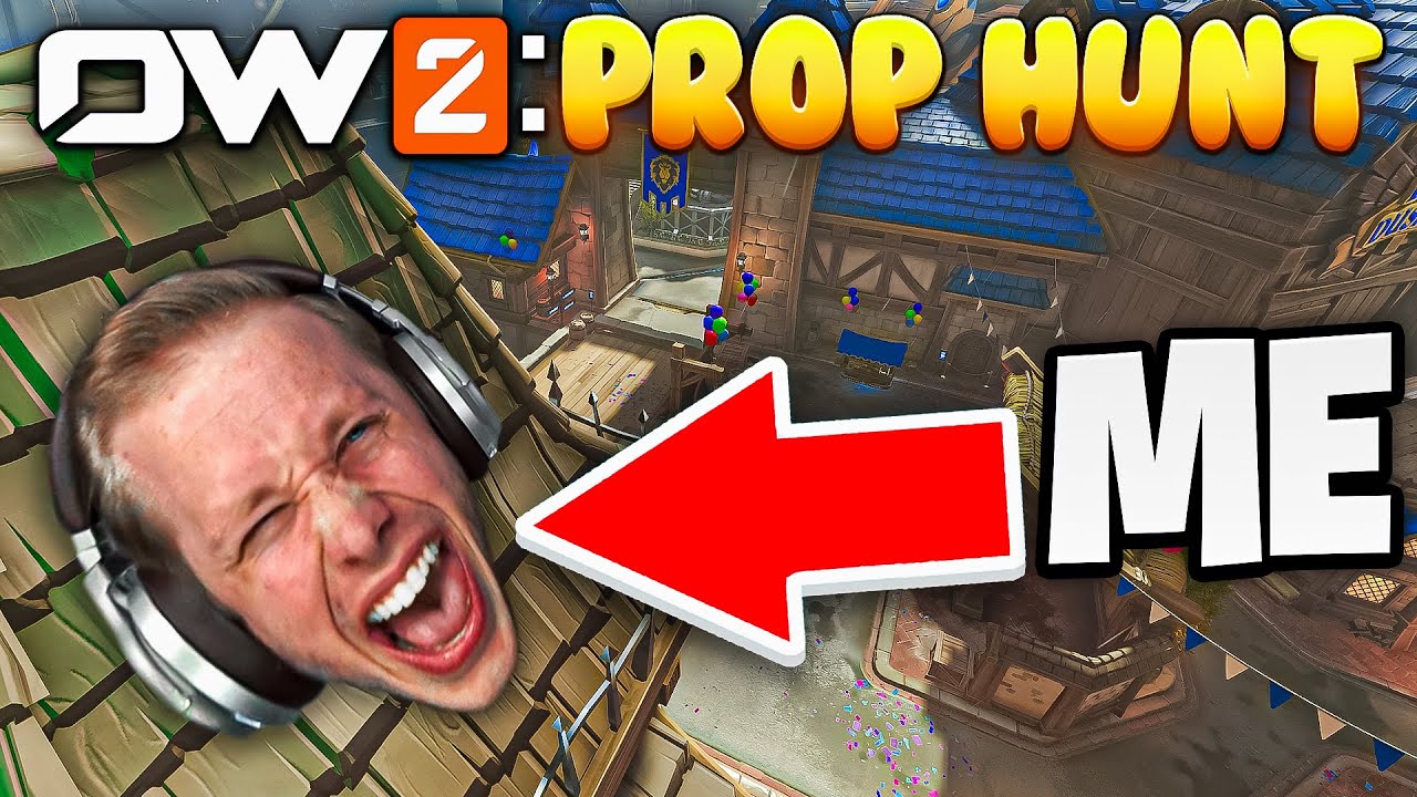 The New Prop Hunt Gamemode Is HILARIOUS in Overwatch 2!! - YouTube