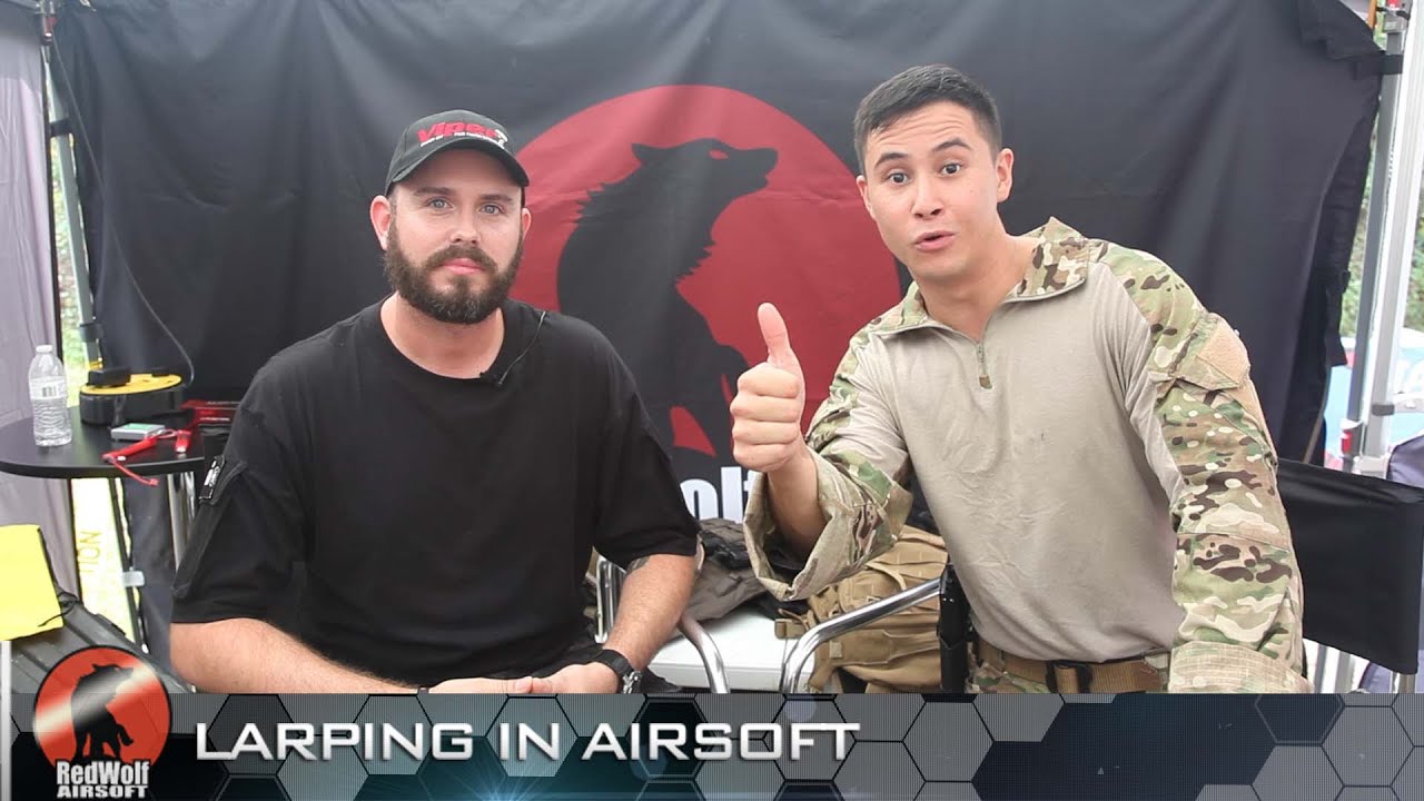 LARPING in Airsoft - RedWolf Airsoft RWTV - YouTube
