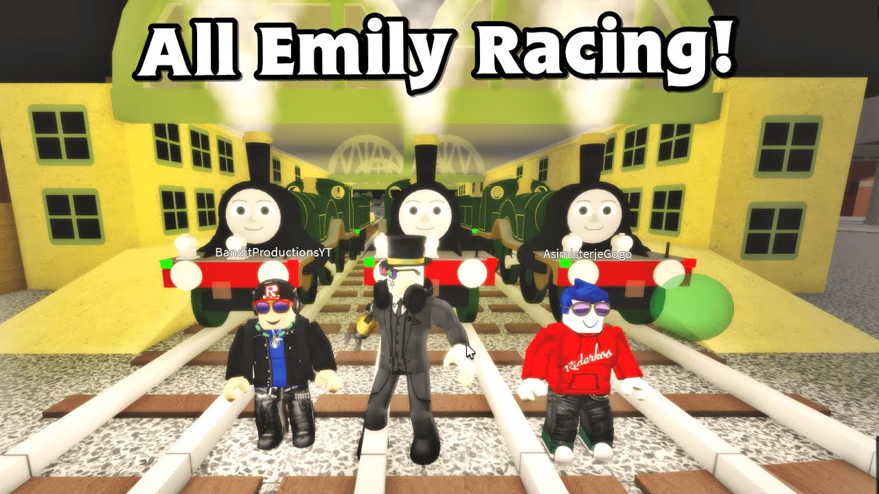 All Emily Racing! Roblox Train Simulator - YouTube