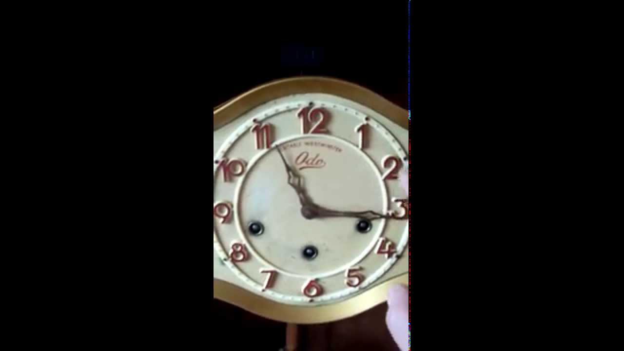 French Odo 24 - 2 melody - Westminster and Sonodo chime wall clock ...