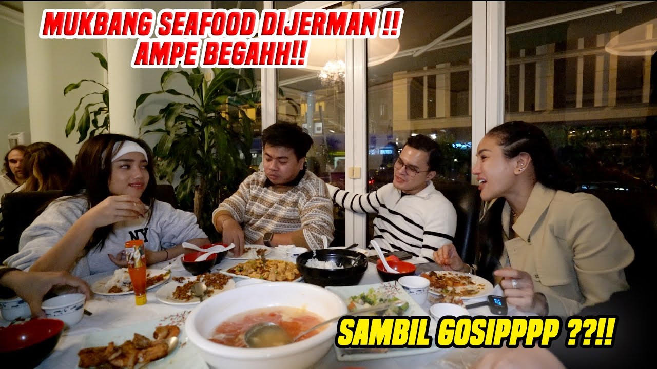 MUKBANG SEAFOOD!! SAMBIL NGEGIBAHH !! NIKMAT WOIII - YouTube