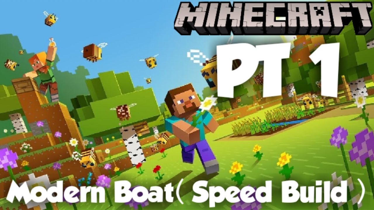 Boat | Speed Build | MINECRAFT - YouTube