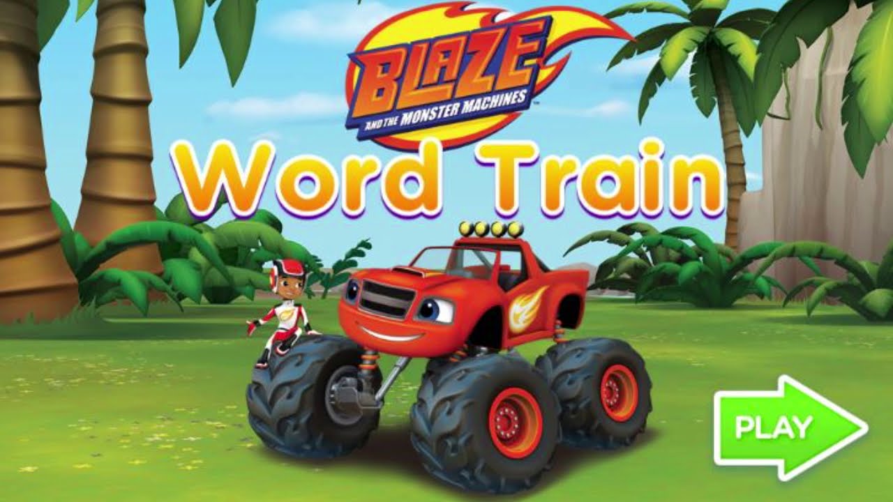 Blaze and the Monster Machines Word Train - YouTube