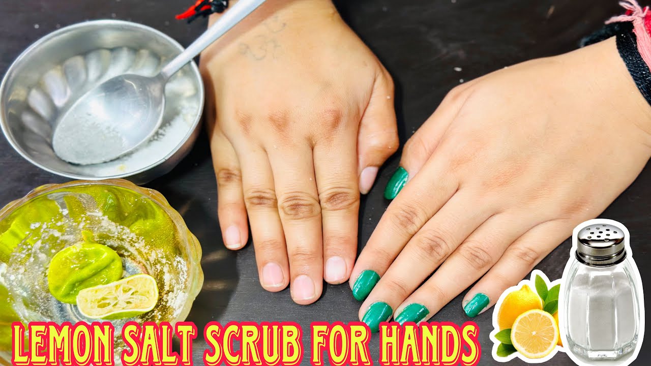 Lemon Salt Scrub: The BEST Natural Exfoliant for Glowing Skin! - YouTube