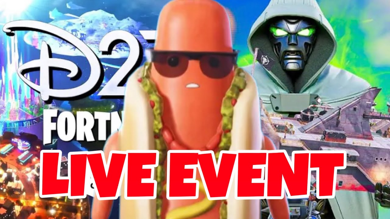 DR DOOM AND DISNEY FORTNITE LIVE EVENT!!! - YouTube