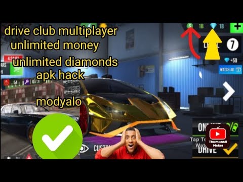 drive club multiplayer unlimited money and unlimited diamonds link in ...