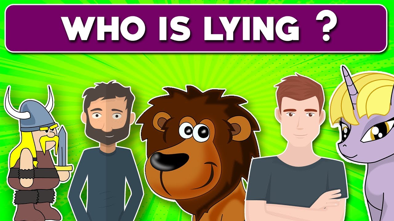 popular riddles: 4 riddles based on who is lying | Can you solve it ...