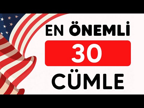En çok kullanılan 100 ingilizce cümle | Türkçesi ve Okunuşu | Arda Erol