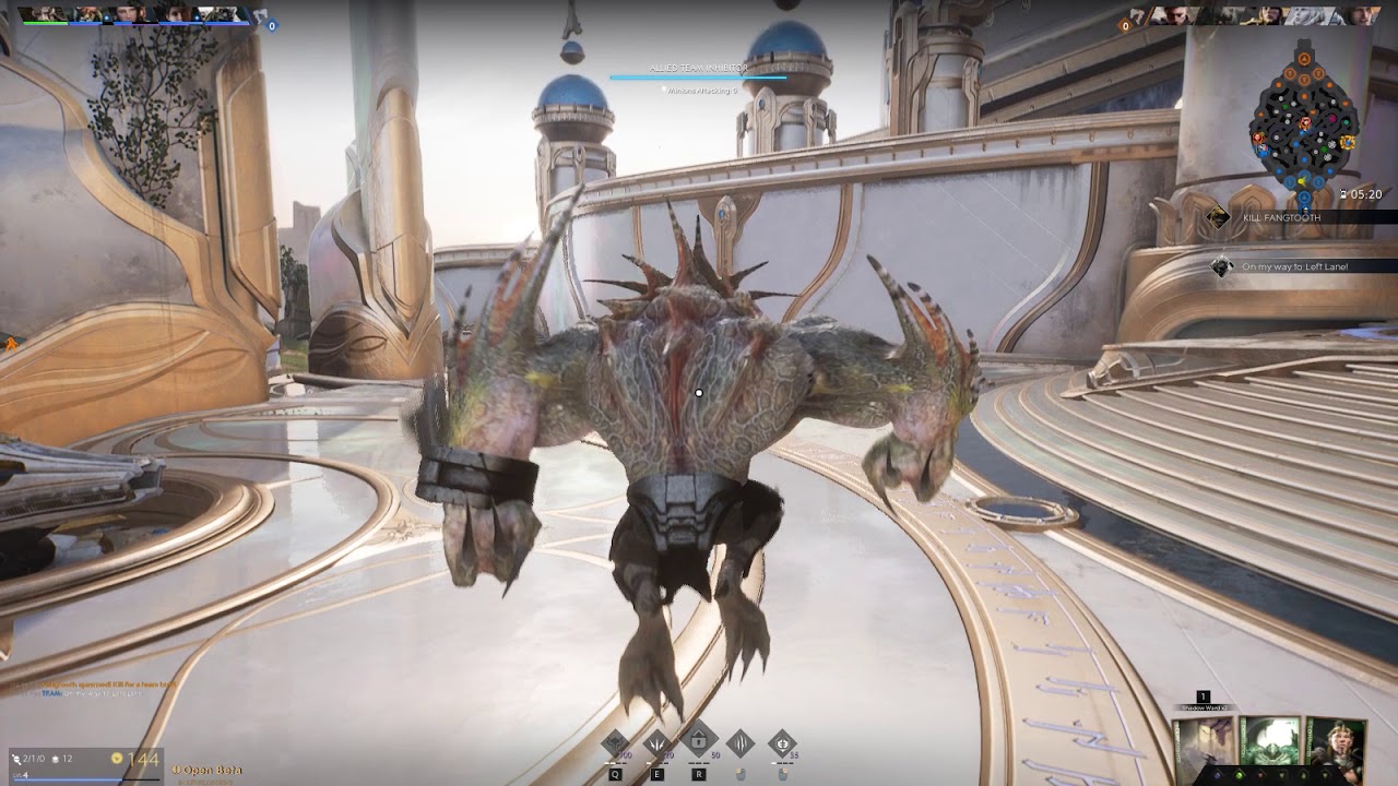 Paragon characters animation - Rampage - YouTube