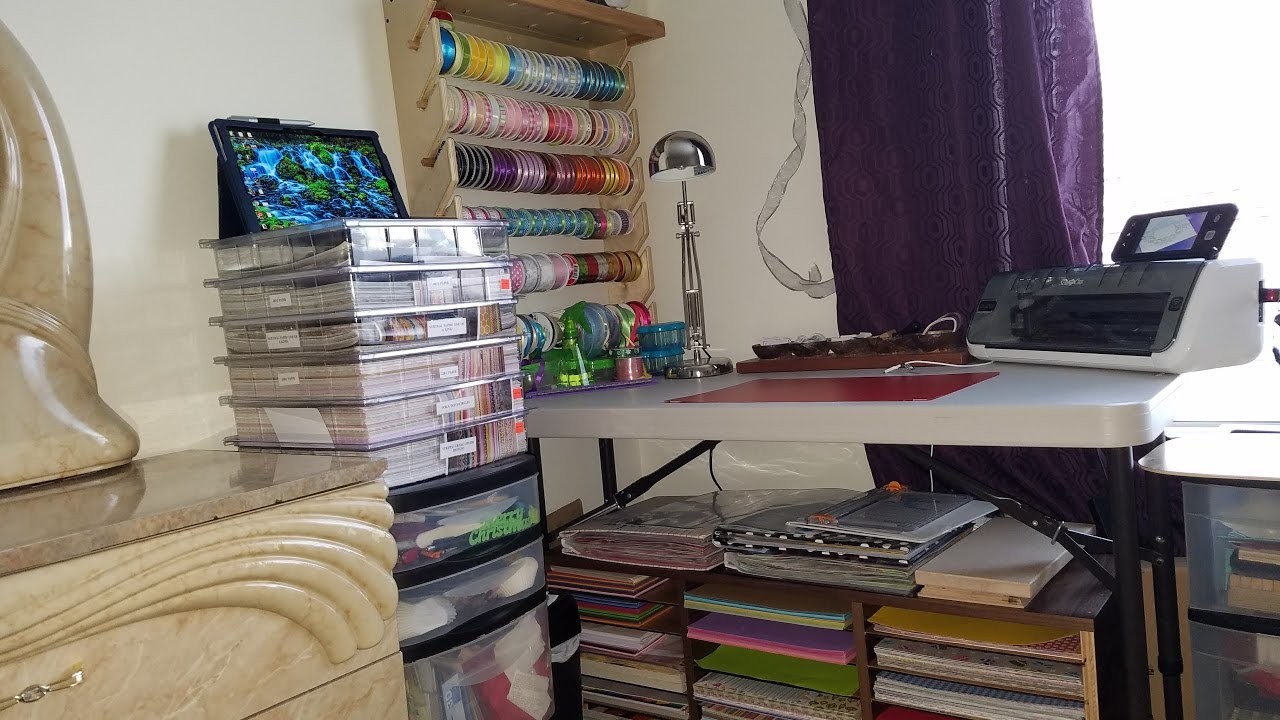 How to make a paper storage shelf - YouTube