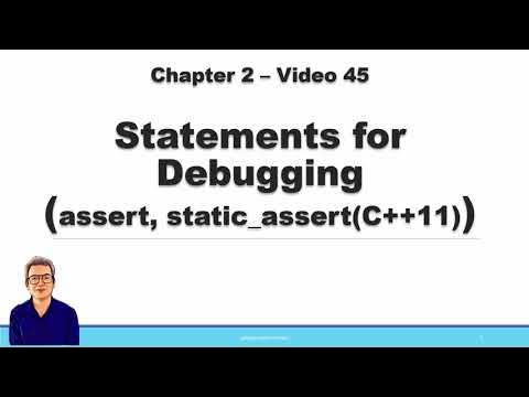 assert and static_assert in C++11 | Preprocessor macro for debugging| Anshuman | in Hindi ...