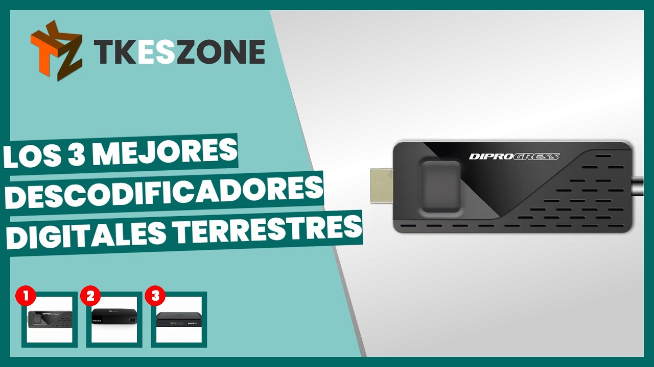 Los 3 mejores descodificadores digitales terrestres - YouTube