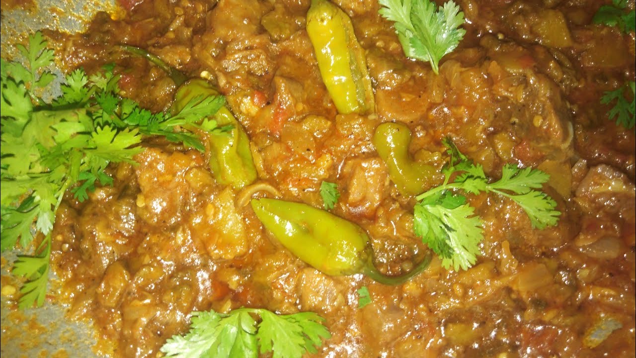 Bitter gourd and Beef /Fried bitter gourd Meat /karela Gohat - YouTube