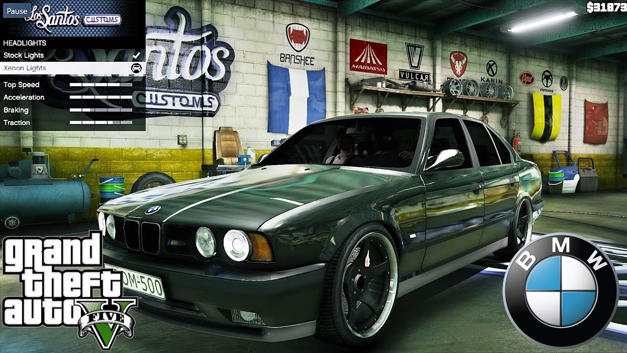 BMW M5 E34 OOM 500 !!! - YouTube