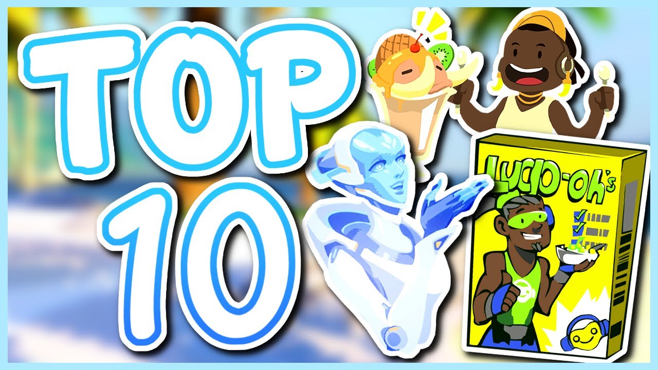 Overwatch - TOP 10 BEST SPRAYS IN OVERWATCH - YouTube