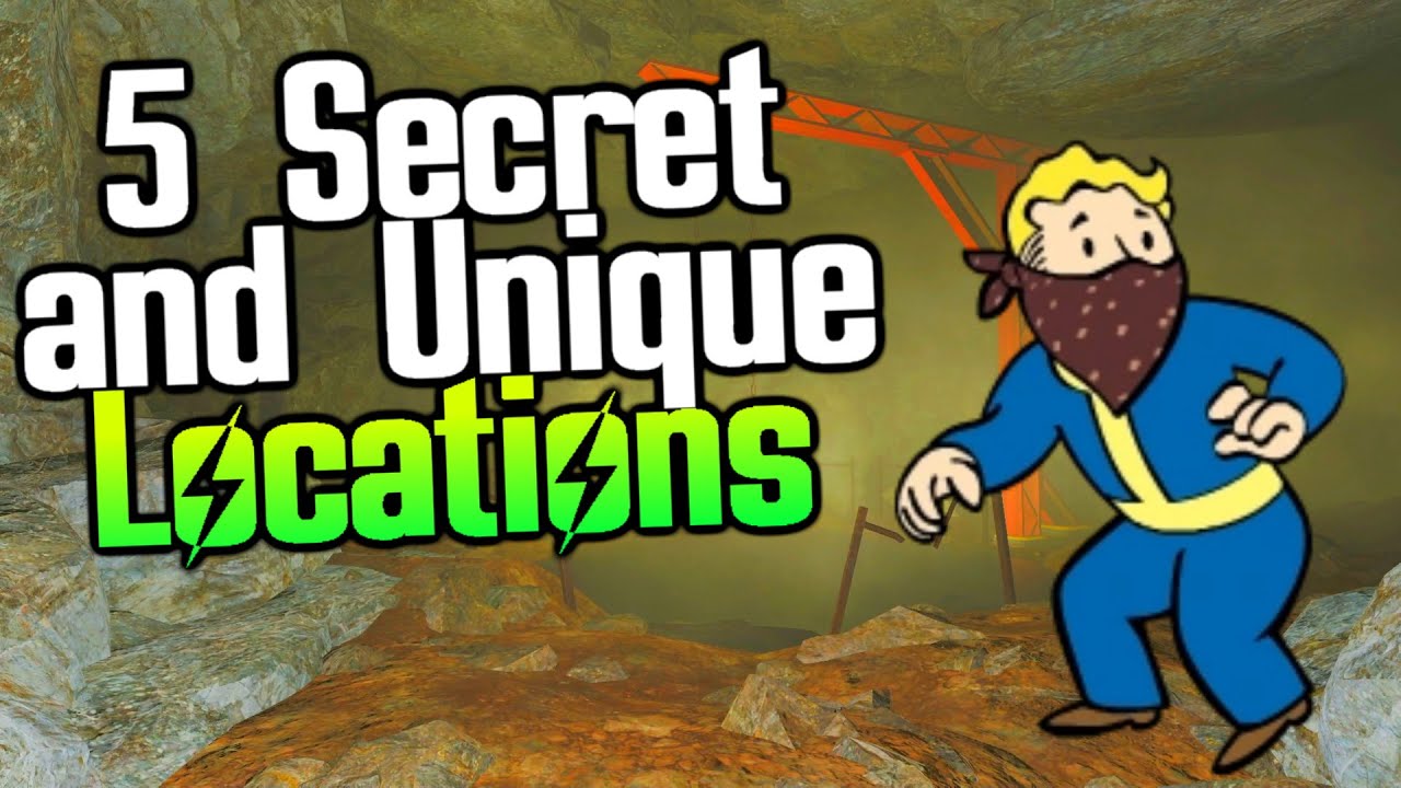 5 SECRET and UNIQUE Locations in Fallout 4 | Fallout Top 5's - YouTube