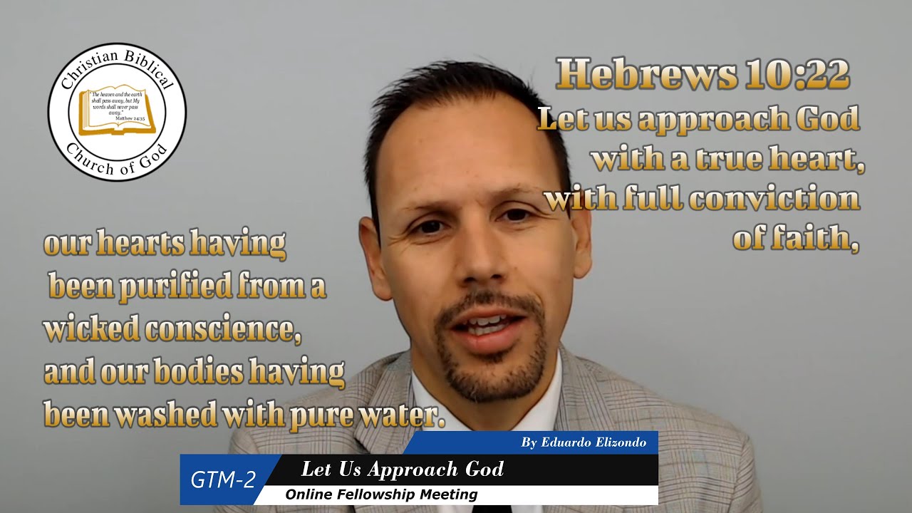 Let us approach God - YouTube