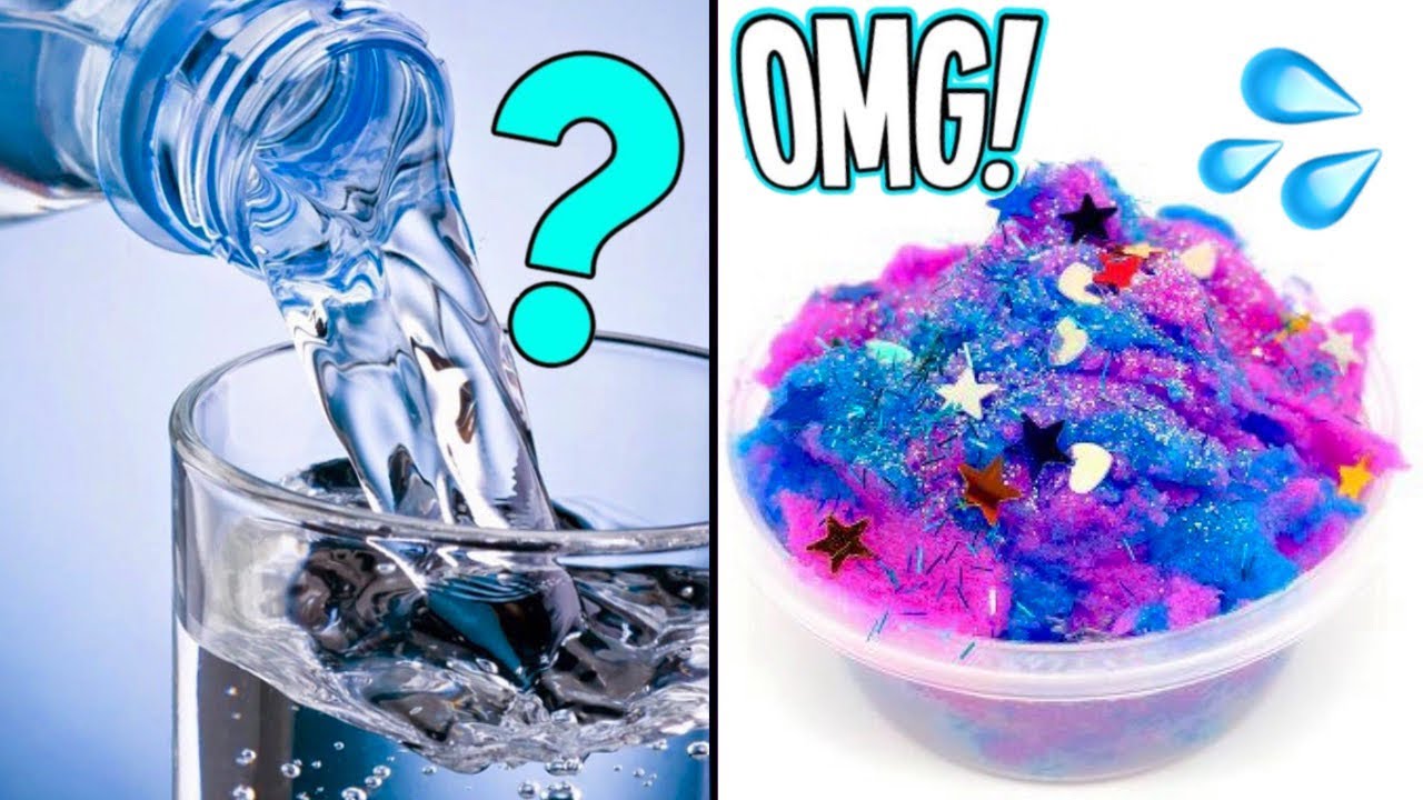 HAZ SLIME DE AGUA 💦 | PROBANDO RECETAS DE MIS SUSCRIPTORES | KEVIN ...