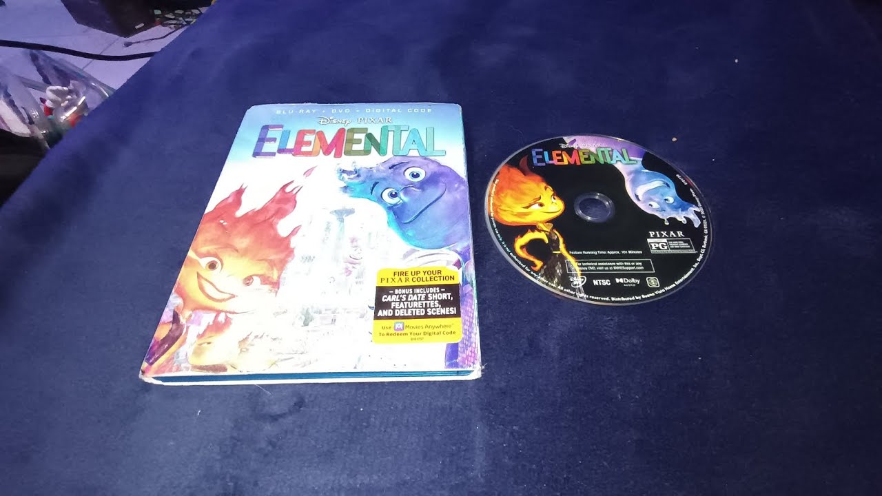 Opening To Elemental 2023 DVD (Main Menu Option/1st Anniversary Special ...