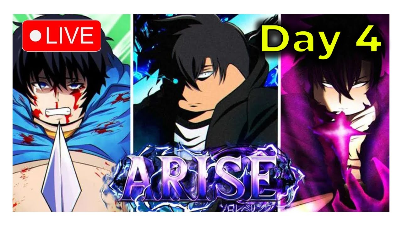 Anime Arise Crossover LIVE NOOB TO PRO - DAY 4 WE MADE IT INTO A GUILD ...