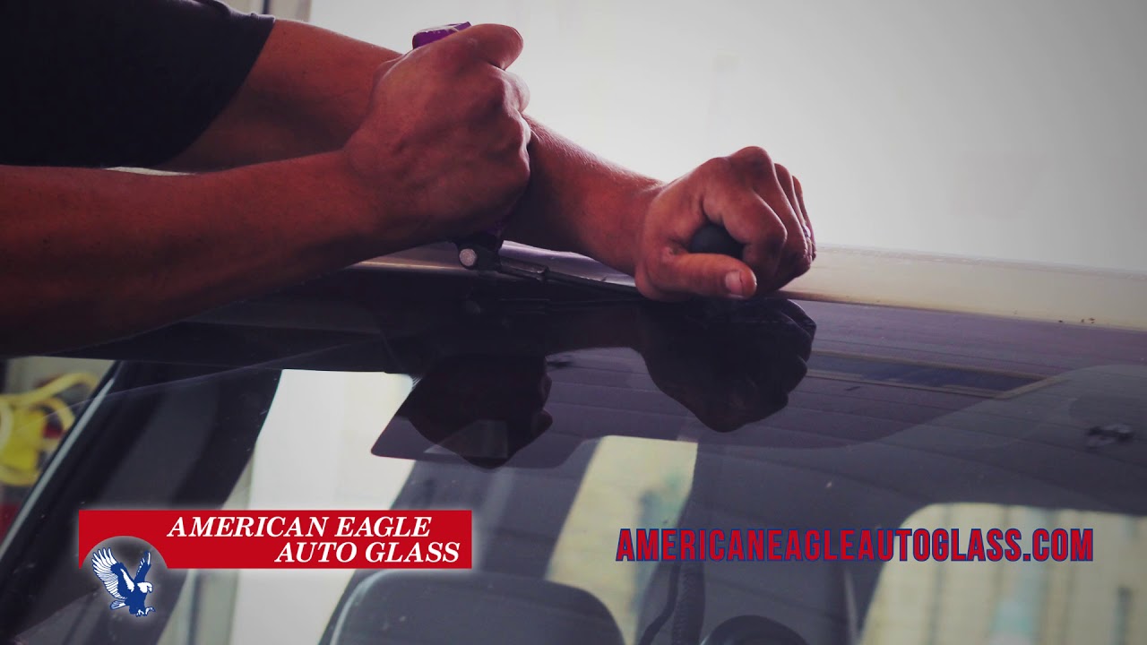 American Eagle Auto Glass Truck - YouTube