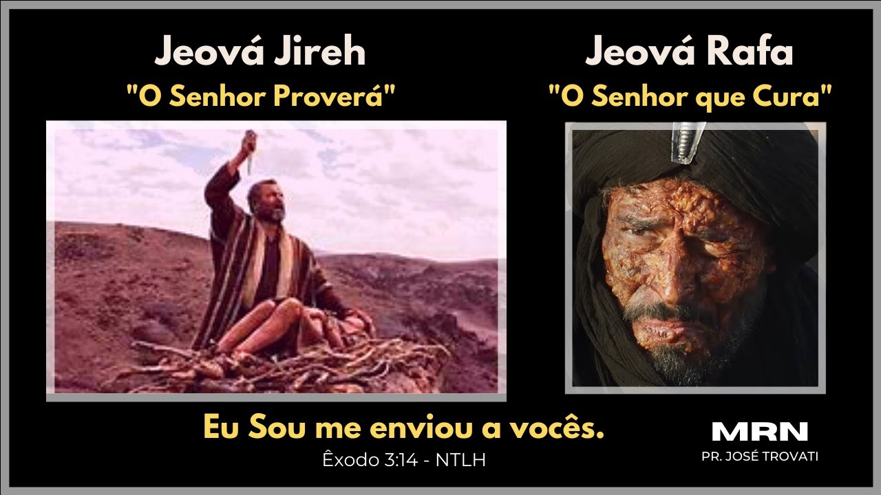 Atributos de DEUS - JEOVÁ JIREH | JEOVÁ RAFA - Pr. JOSÉ TROVATI - YouTube