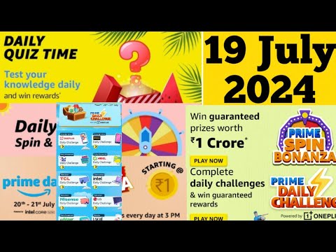 Amazon Daily Quiz Time Answer Today Amazon Quiz Answer Today Amazon ...