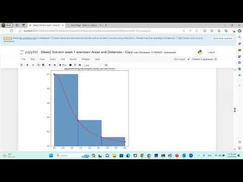 Week 2: MATH102- Calculus II - Recitation With Python on Jupyter ...