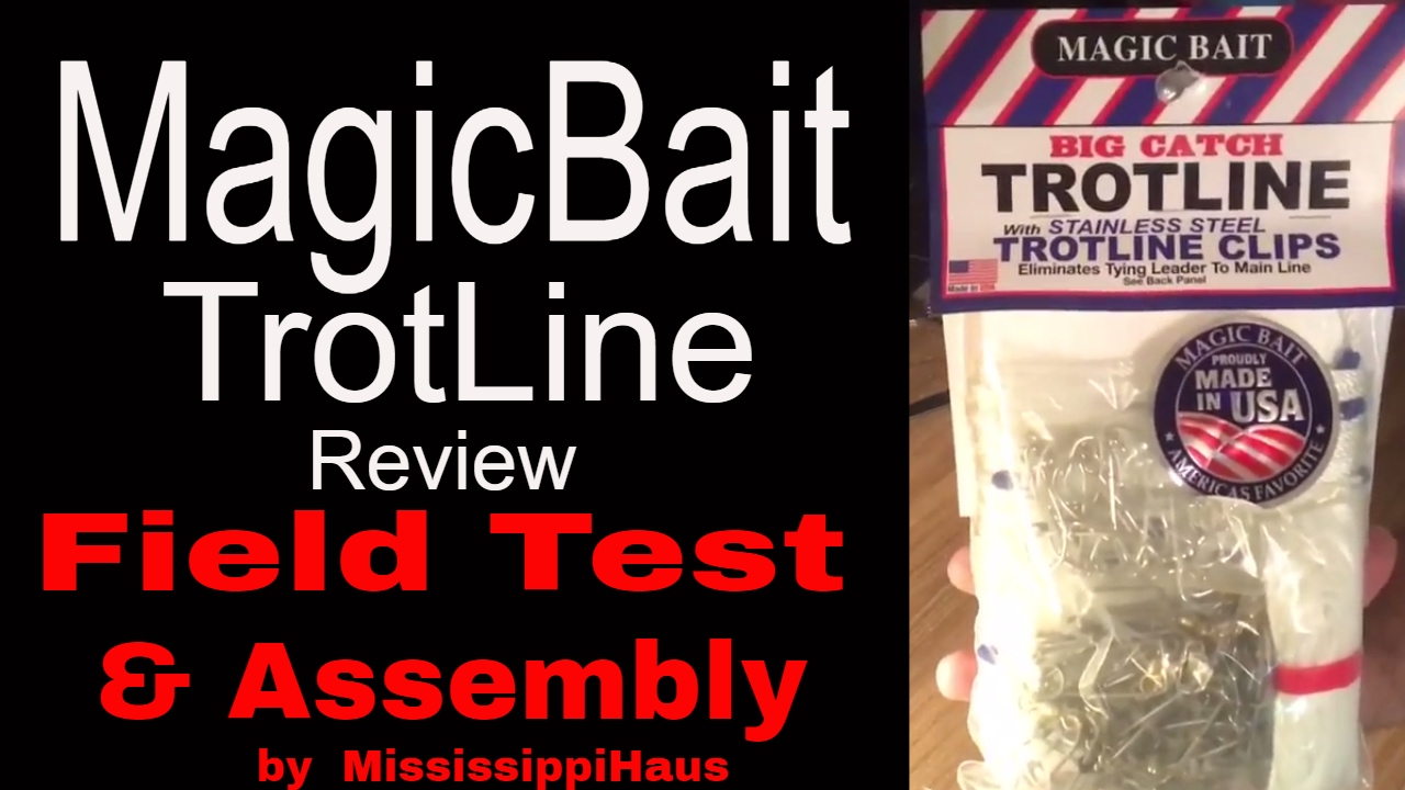 Magic Bait Trotline Review, Field test, and Assembly - YouTube