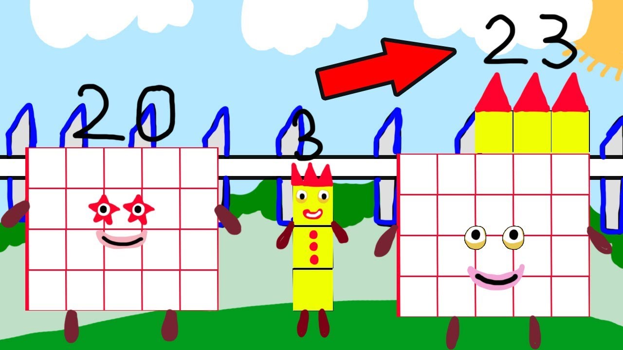 Creating NEW NUMBERBLOCK 23 - YouTube