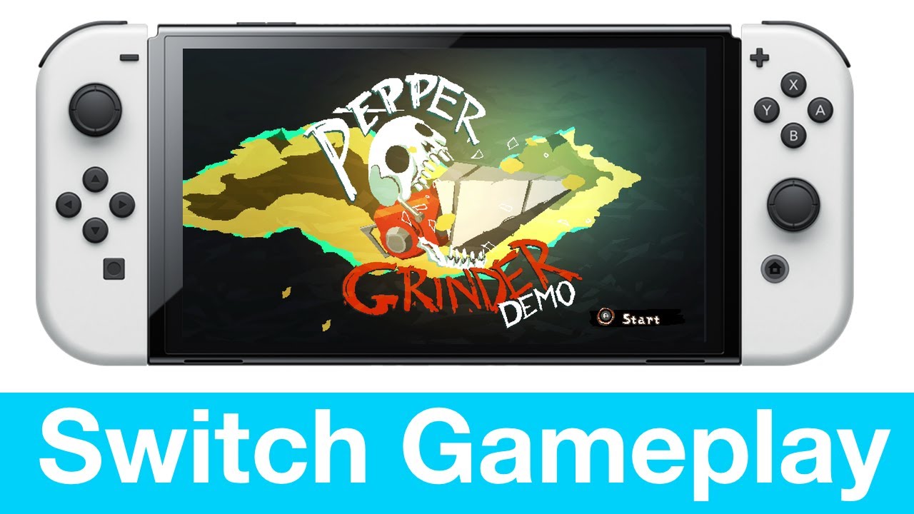 Pepper Grinder Demo Nintendo Switch Gameplay - YouTube