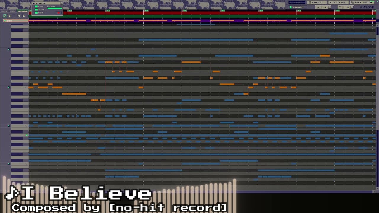 {PxTone} I Believe『エンターブレイン主催2007年秋コンテストパークweb受賞作』【ピストンコラージュ】 - YouTube