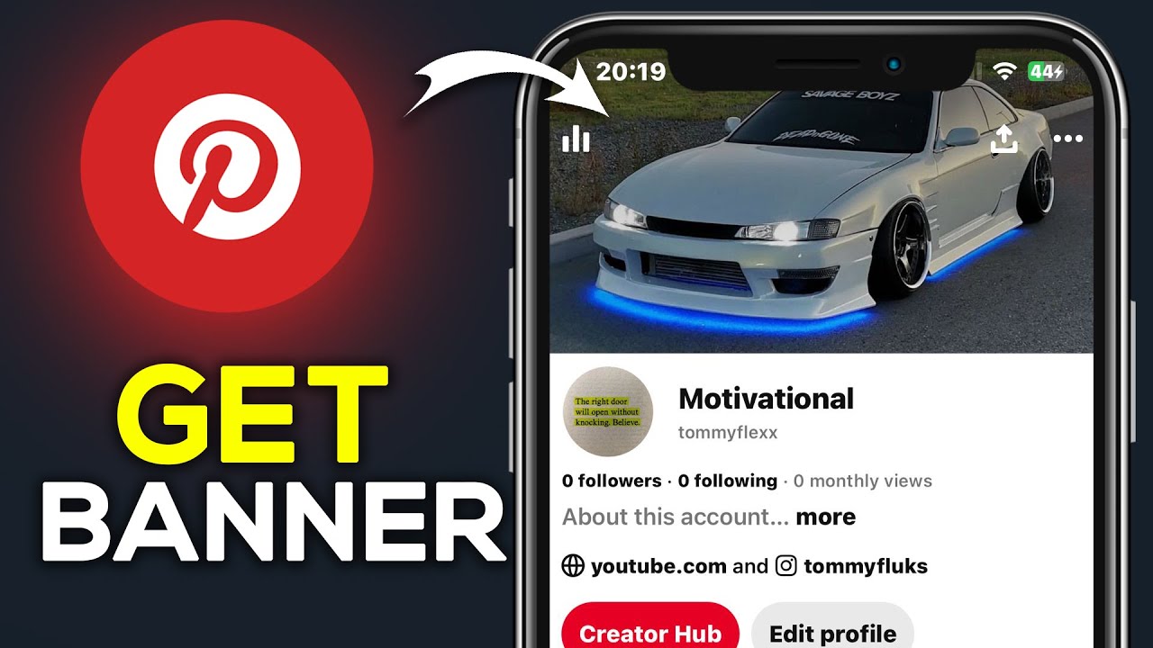 How To Get Banner On Pinterest - Easy Guide - YouTube