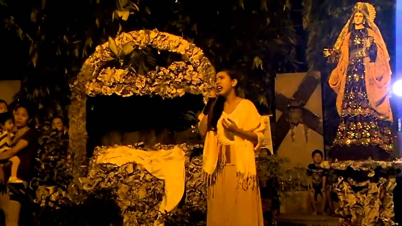 Mary Magdalene offer a song to Risen Christ during Salubong 2014 - YouTube