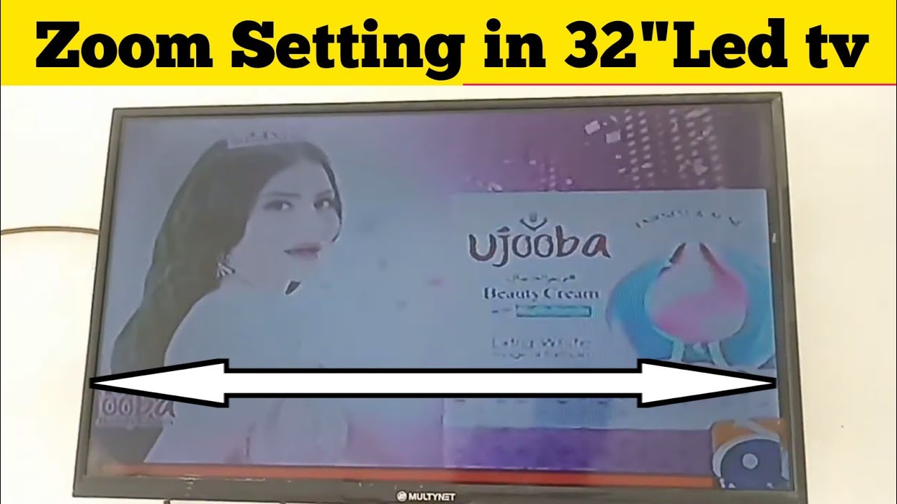 32" Led tv Zoom setting | Smart tv screen size setting | smart tv zoom ...