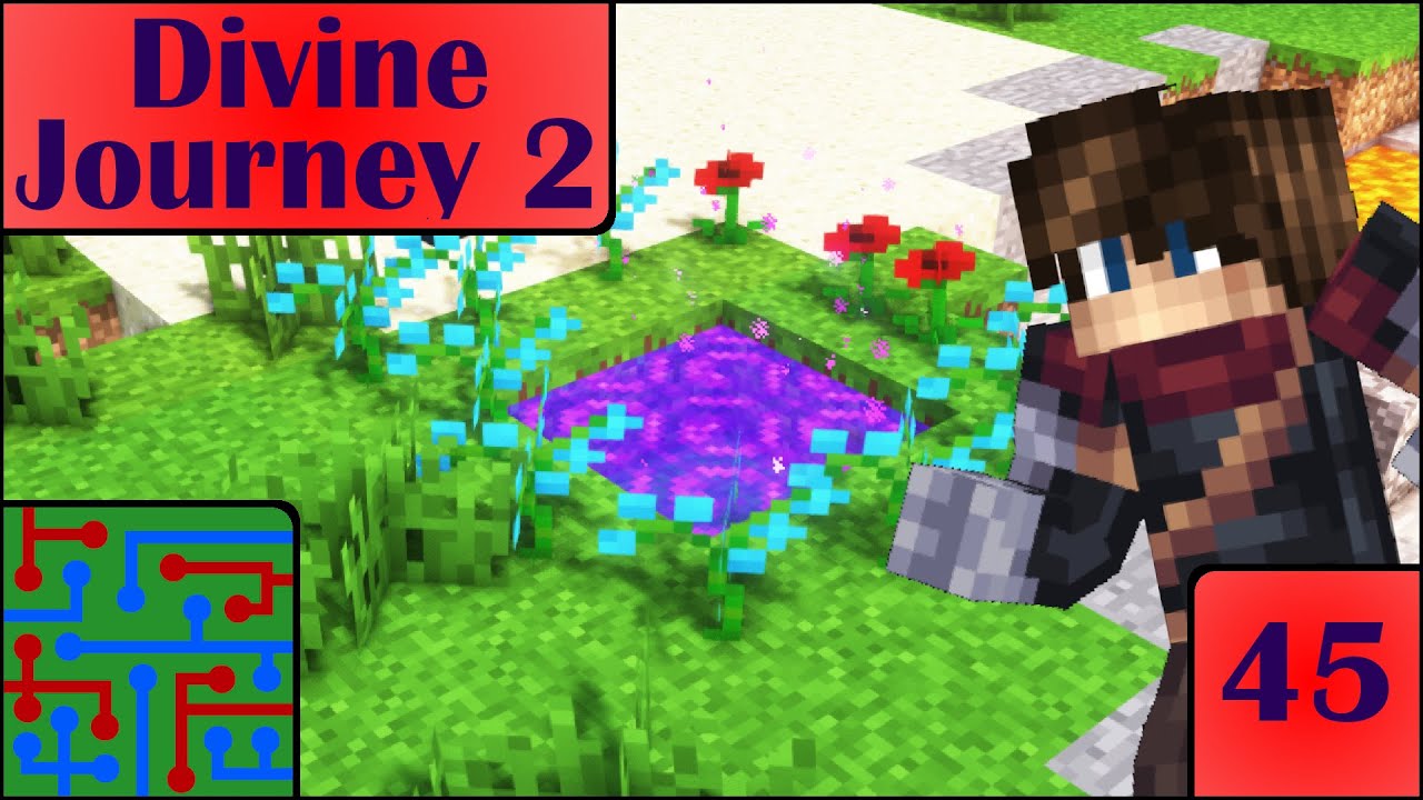 Twilight Forest! | Minecraft: Divine Journey 2 | Episode 45 - YouTube