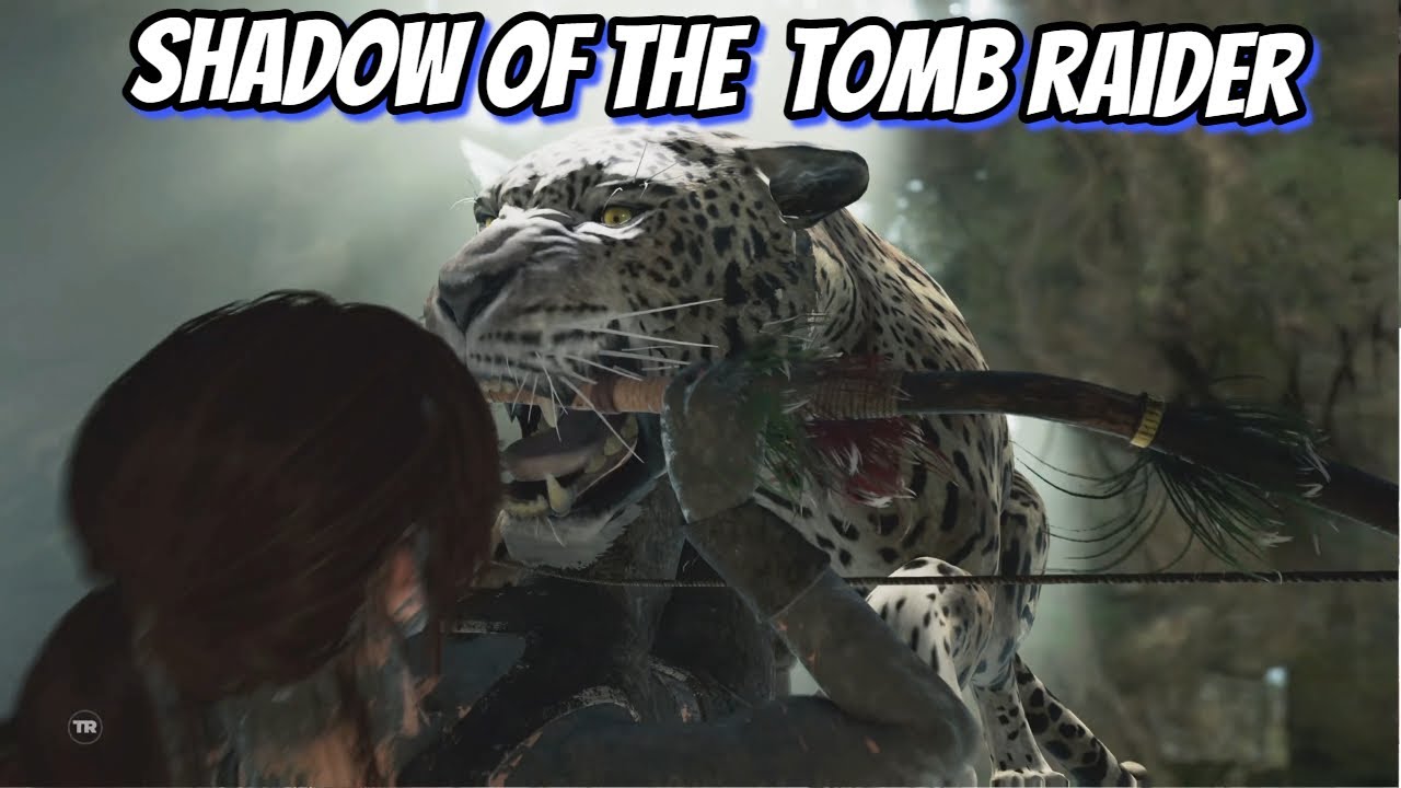 Shadow of the Tomb Raider !! Lara Craft Leopard Fight Scene !! - YouTube