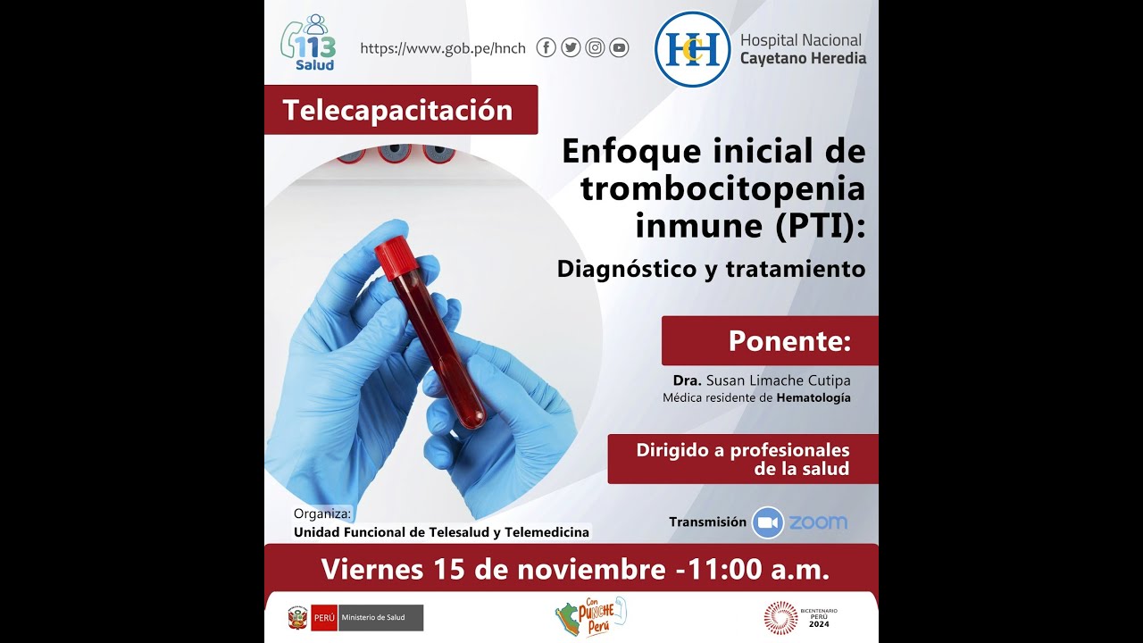 Enfoque inicial de trombocitopenia inmune (PTI): Diagnóstico y ...