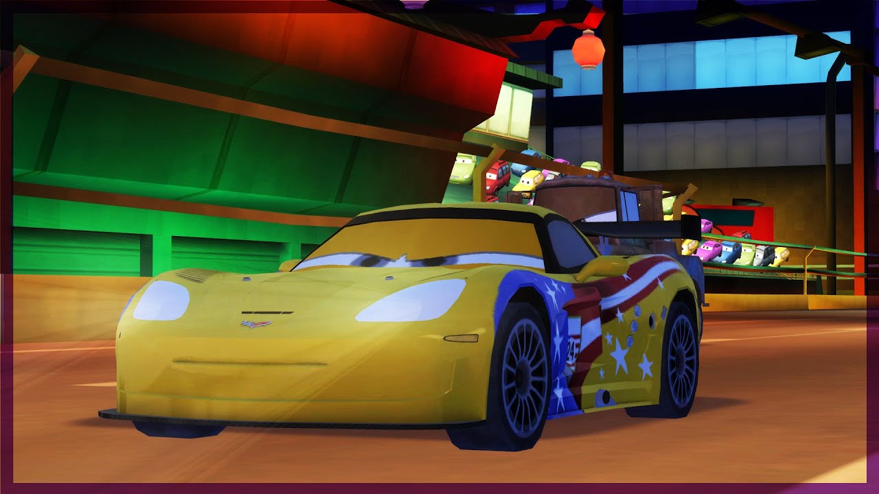 Cars 2 The Video Game | Jeff Gorvette - Ginza Sprint - YouTube