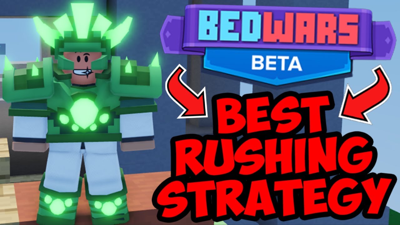 Roblox Bedwars Best Rushing Strategy (WIN EVERYTIME) - YouTube