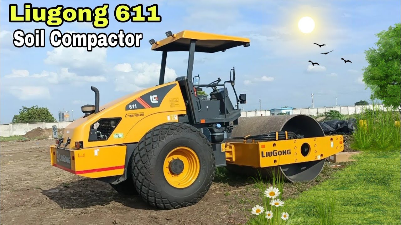 Liugong 611 || Soil Compactor - YouTube