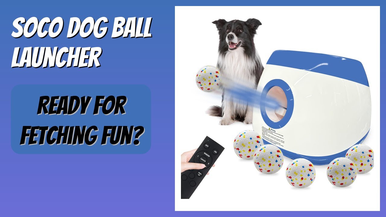 REVIEW (2026): SOCO Dog Ball Launcher. Features - YouTube