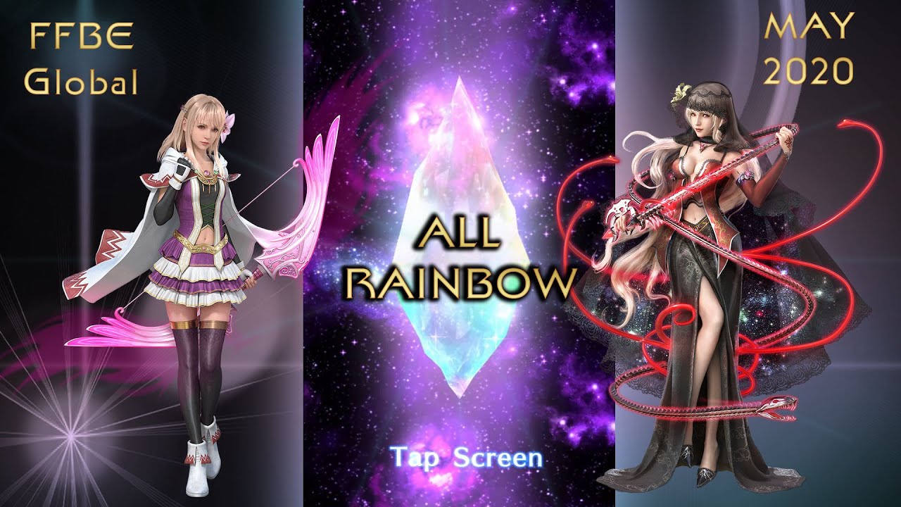 FFBE May 2020 All Rainbow Summon [11 5* Unit] - YouTube