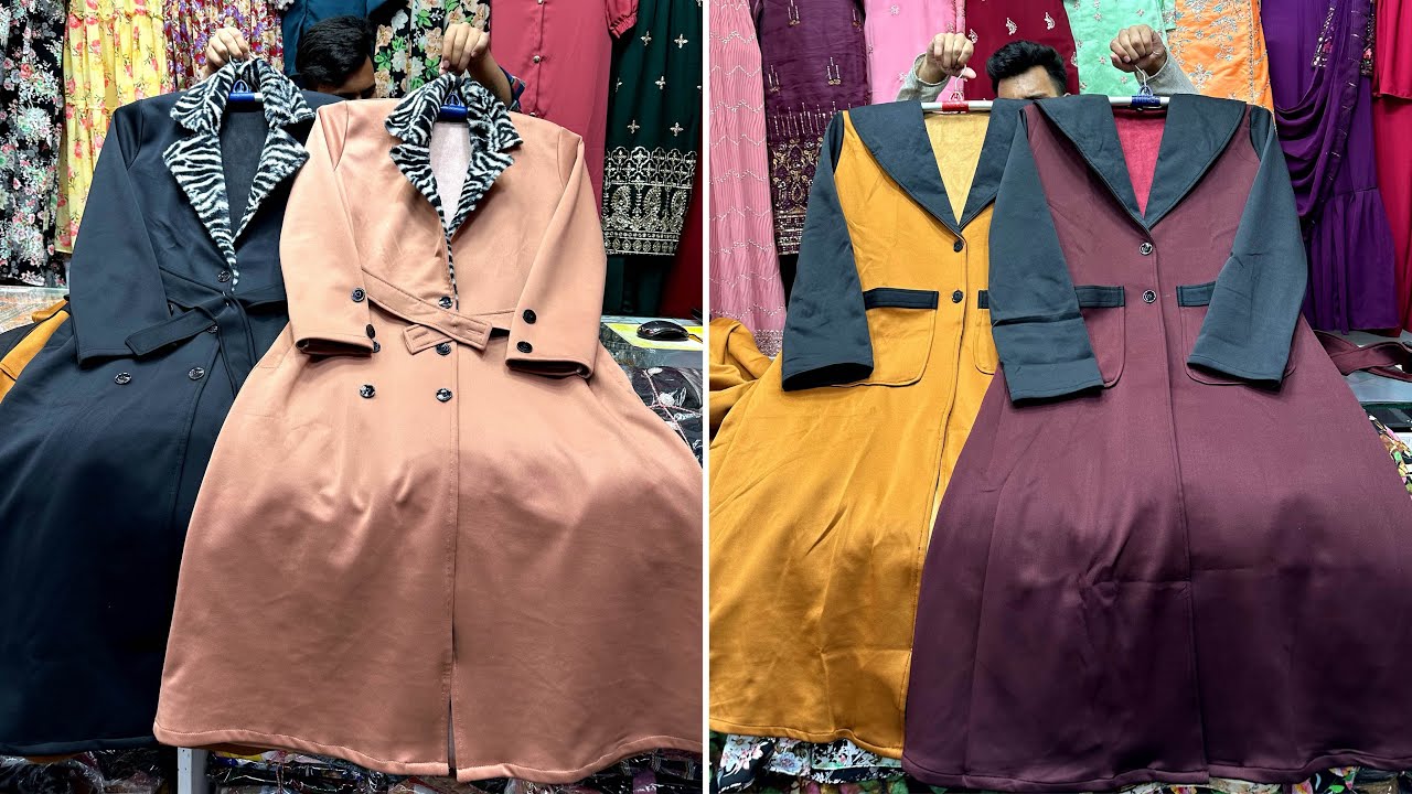 Latest design long overcoat collection 2024 | অবিশ্বাস্য পাইকারী দামে ...