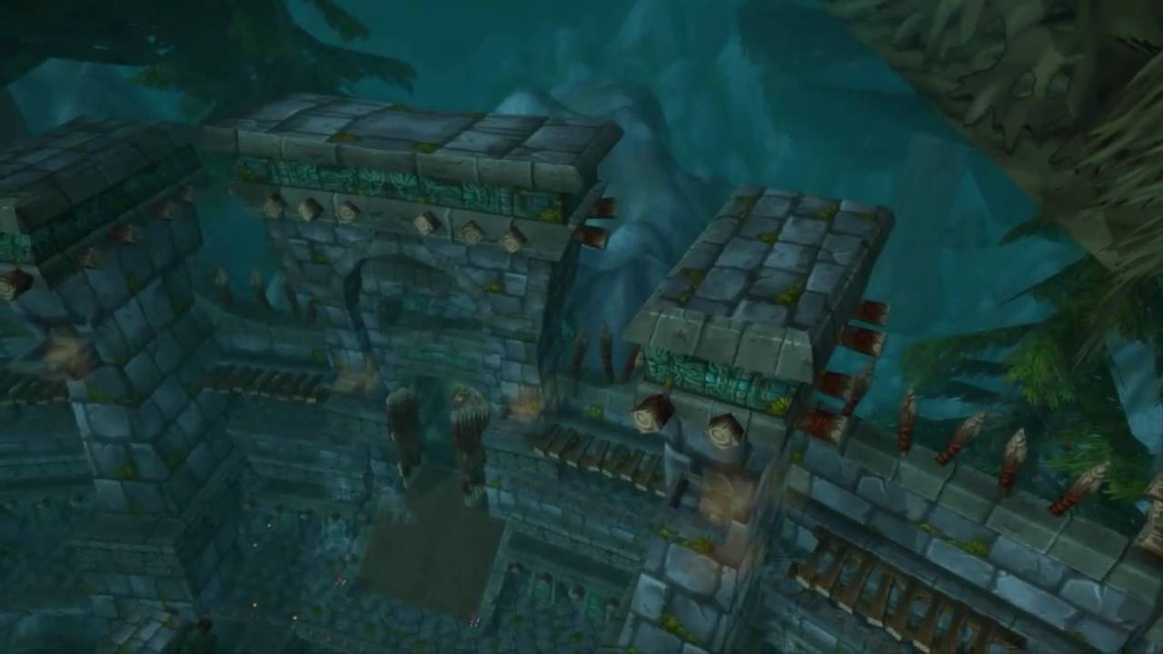 Flying in Ghostlands (non-instanced Zul'Aman) - WoW patch 4.0.6 - YouTube