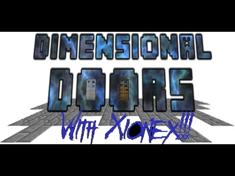 Minecraft Mod Showcase: Dimensional Doors!!! DEM DOORS WILL HELP YOU ...