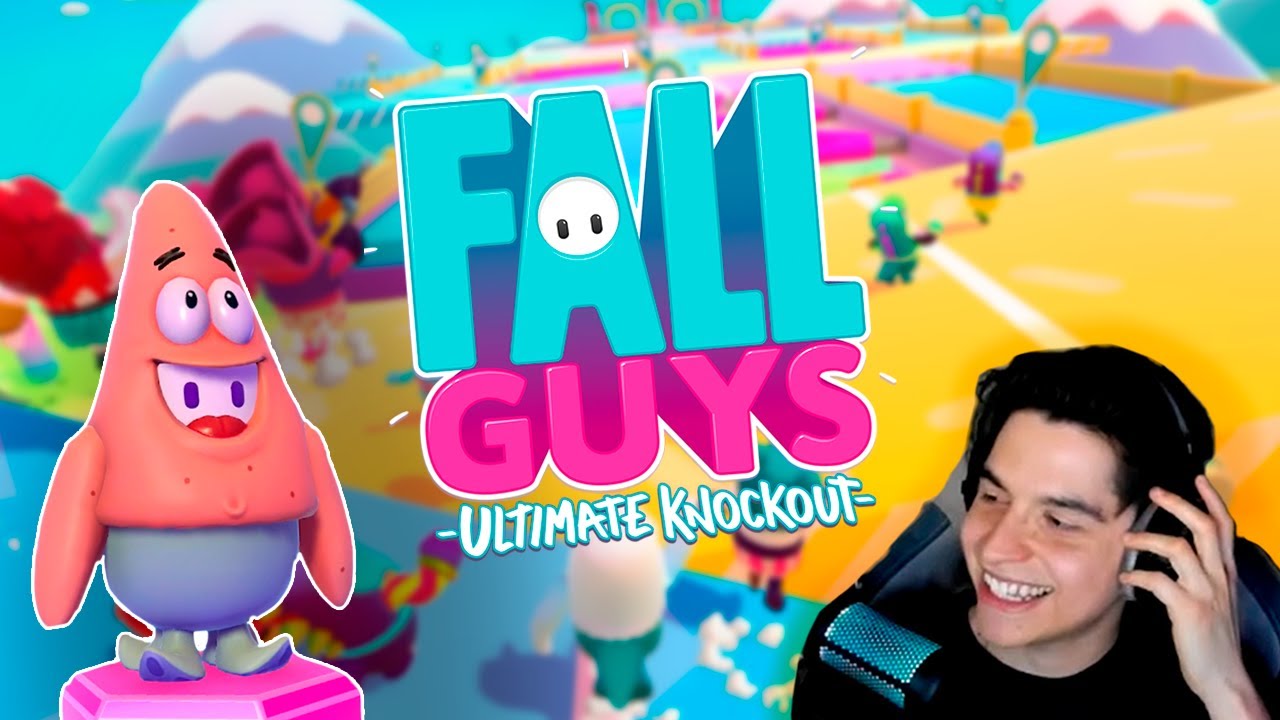 Patrick Star Fall Guys Gameplay/Laughs - YouTube
