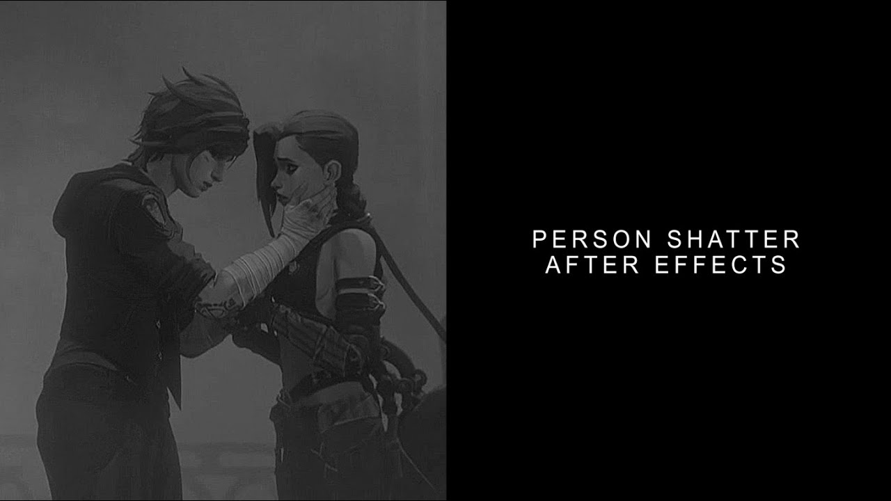 Person Shatter Tutorial - After Effects - YouTube